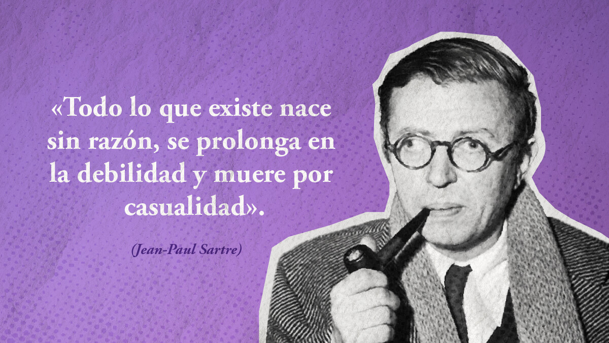Las mejores frases de Sartre para reflexionar y compartir